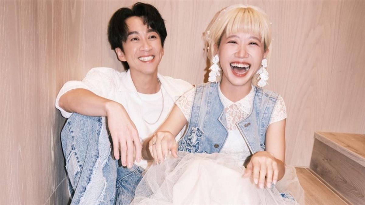 震撼彈！Lulu、陳漢典結婚了：開心找到最有默契的彼此｜東森財經新聞
